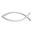 Cobra-Tek 3D Car Emblem Decal, 4"X1.25", ABS Chrome - Walmart.com