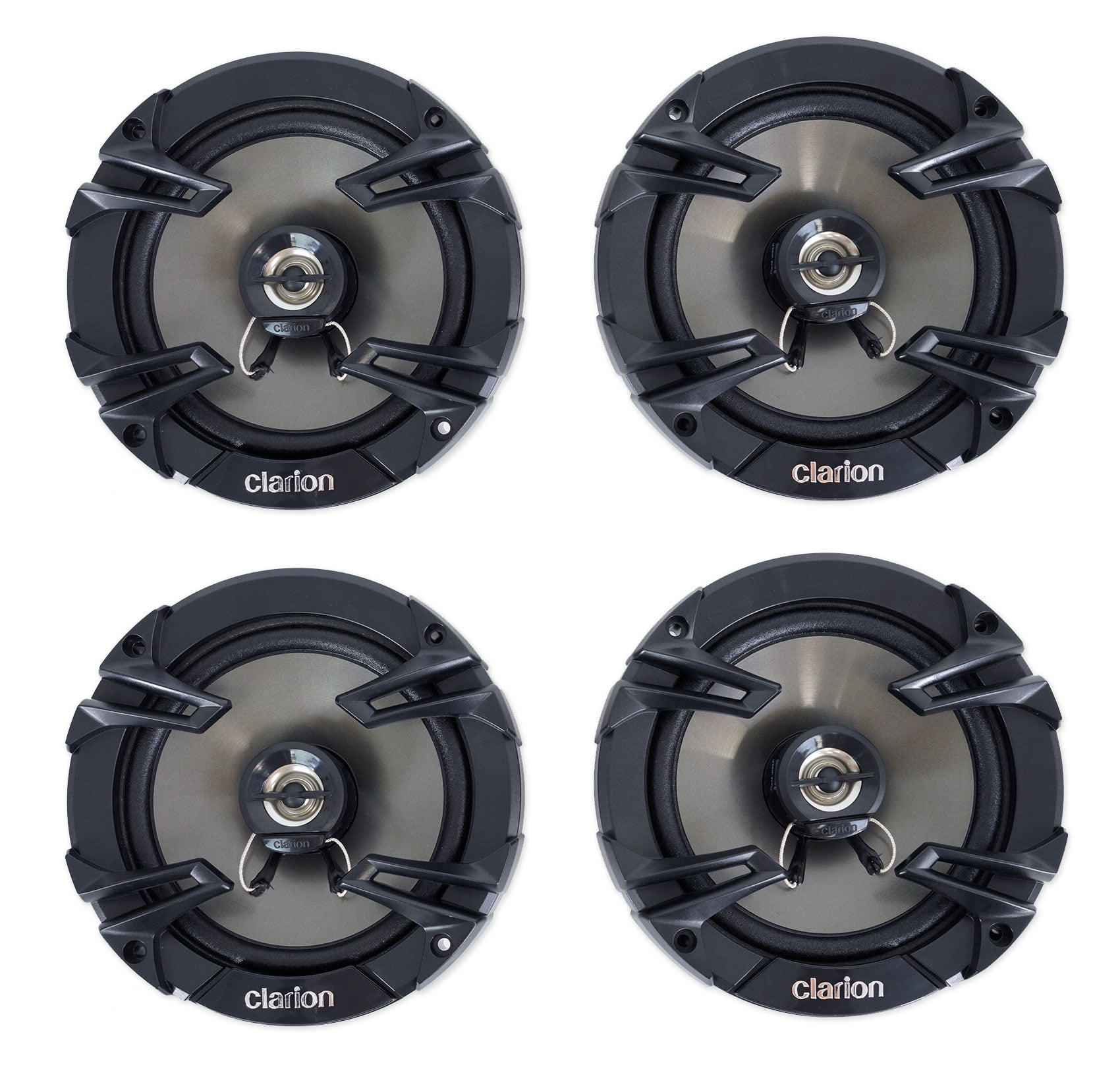 Clarion SE1625R 300w 6.5" 2 Way Car Audio Speakers, Pair - Walmart.com