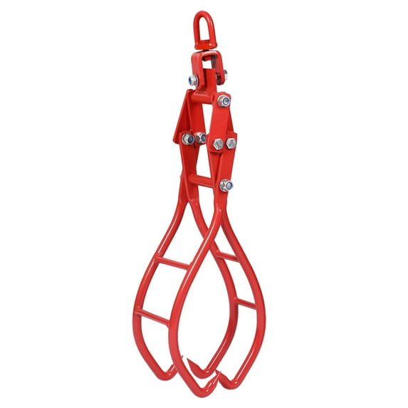4 Claw Timber Lifting Logging Tongs Grabber Tong, 28" Opening Powder ...