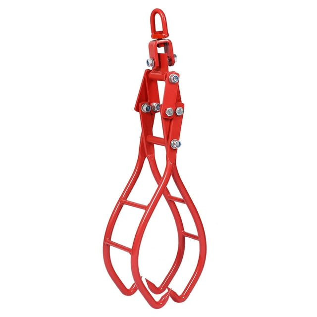 4 Claws Felled Timber Claw Hook, 28" Timber Log Lifting Logging Tongs ...