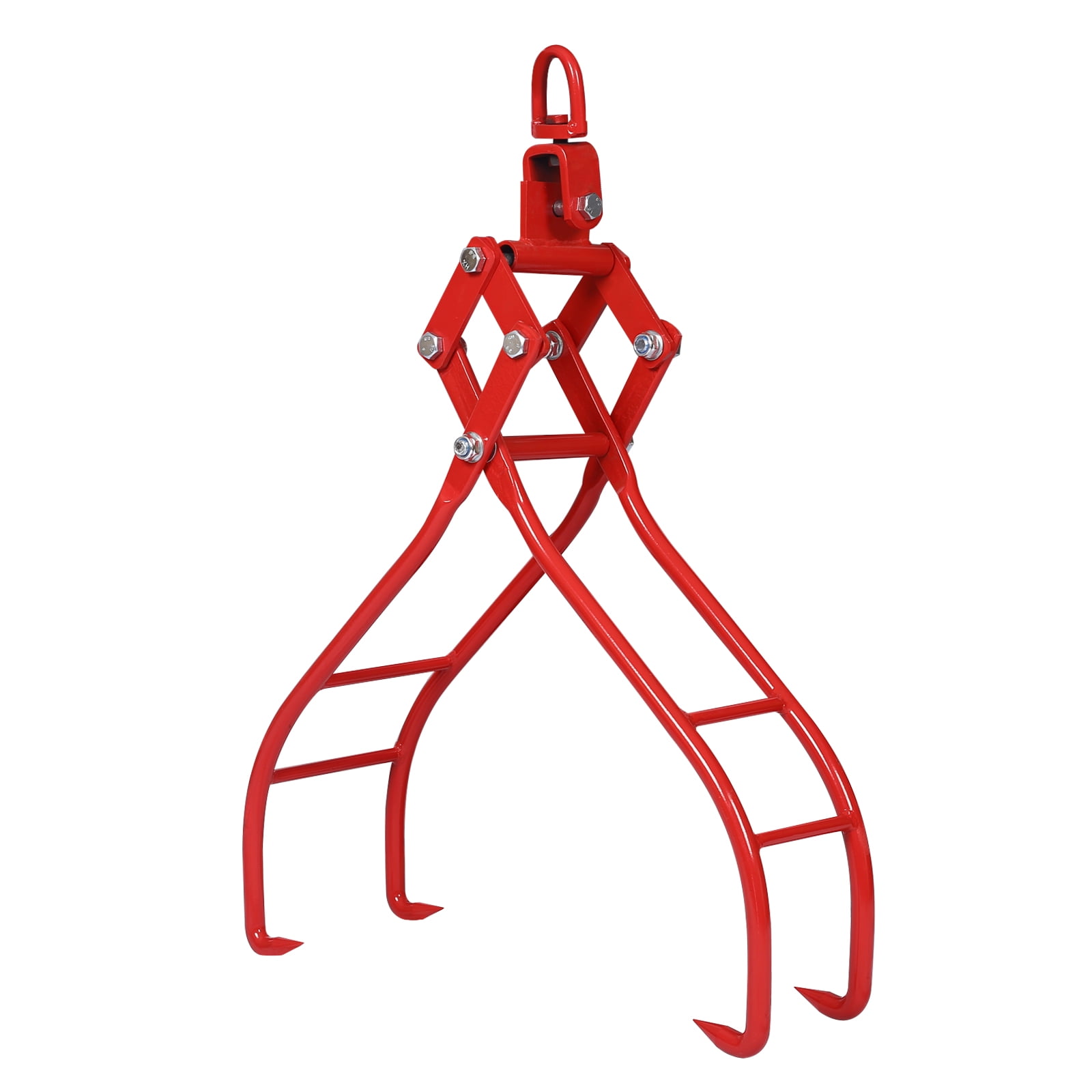 4 Claws Felled Timber Claw Hook, 36" Timber Log Lifting Logging Tongs ...