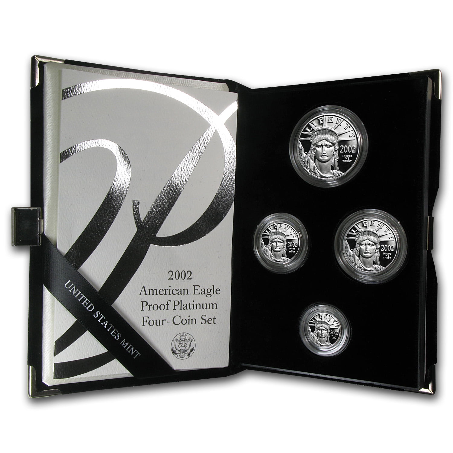 4-Coin Proof Platinum Eagle Set (Random Year, w/Box & COA) - Walmart.com