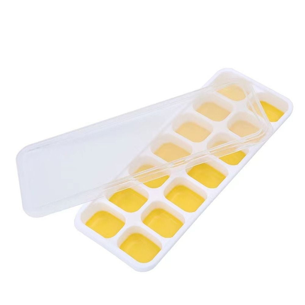 4 Color Cocktail Ball Popsicle Box Ice Cube Trays Silicone Free Freezer ...