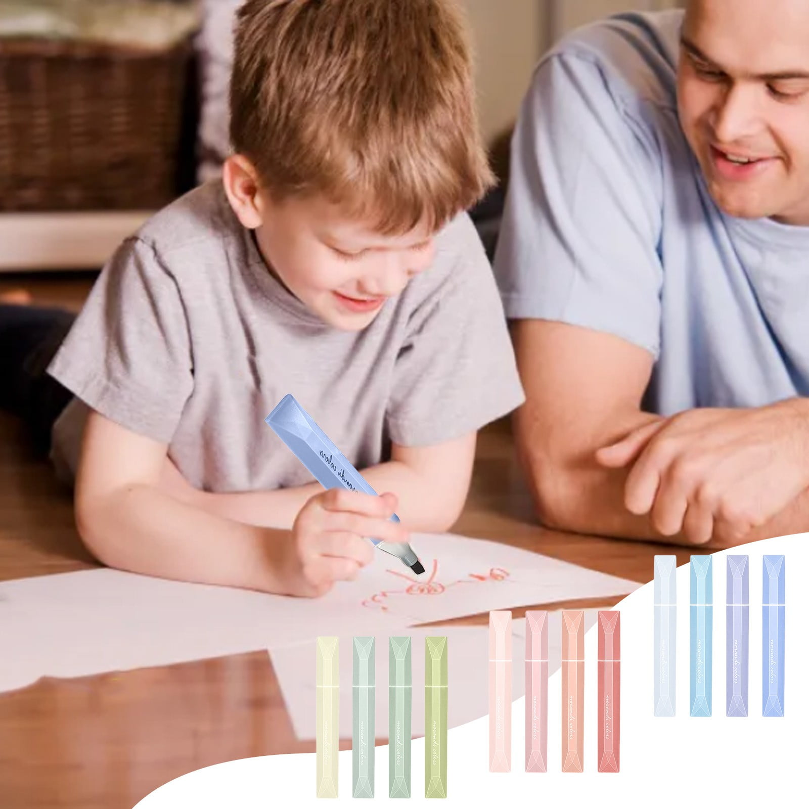 4-Color Gradient Bible Highlighter Pen Set - Non-Bleeding, Quick-Dry ...