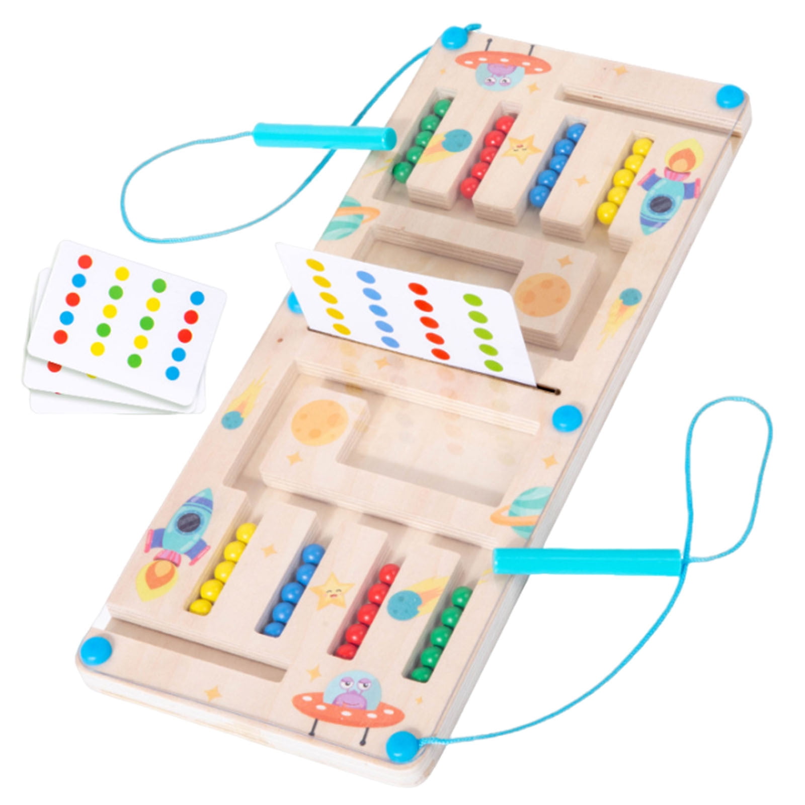 4 Color Marble Chess Game Logic Thinking Training Toy for Kids Ages 5 6 ...