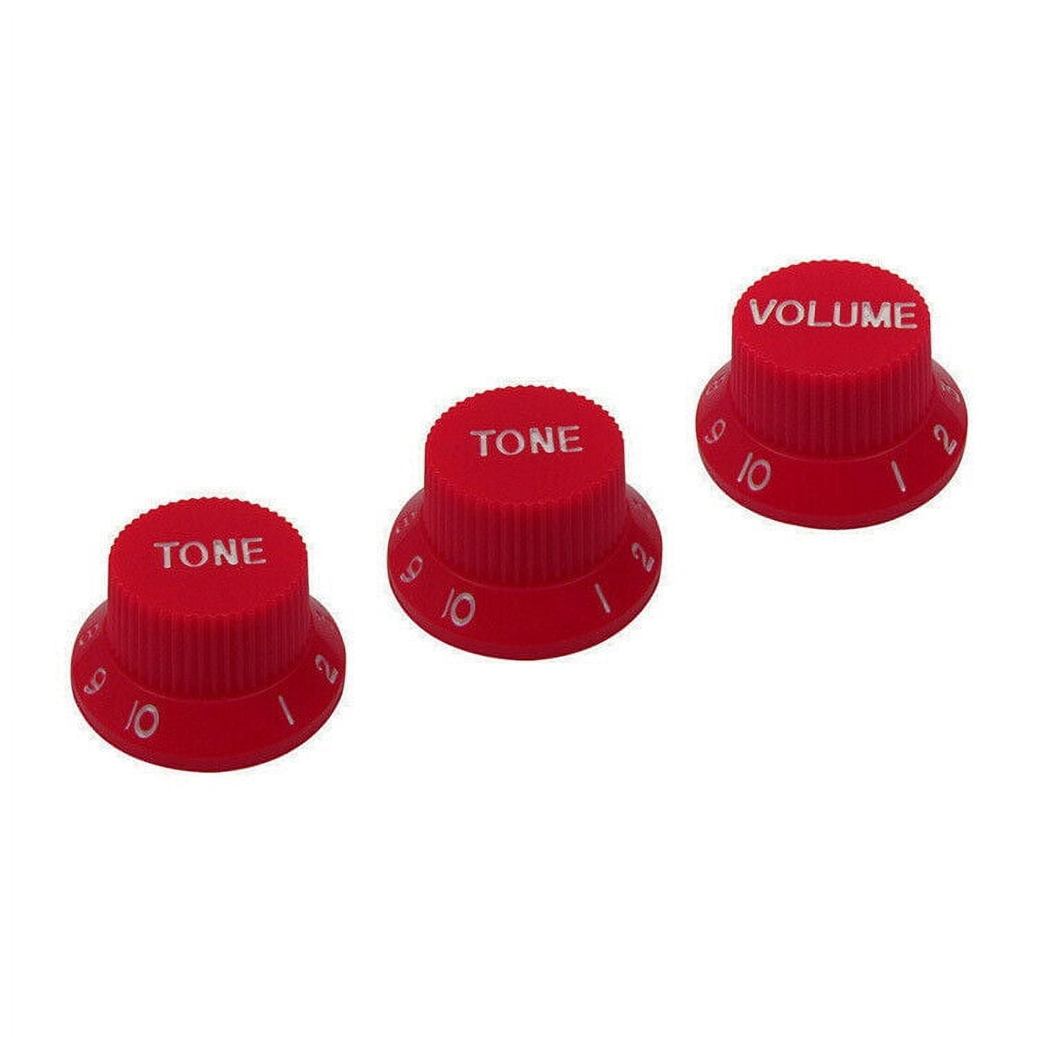 4 Color (Volume & Tone ) Plastic Speed Control Knobs for Electric ...