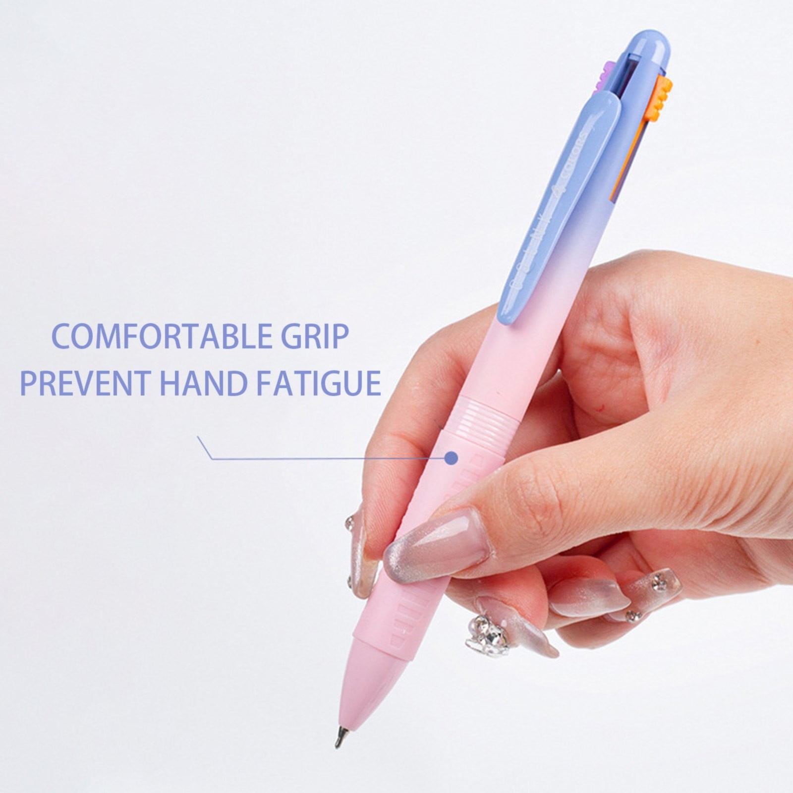 4 Colors Ballpoint Pens in 1,Multicolor Ballpoint Pen Assorted Ink ...