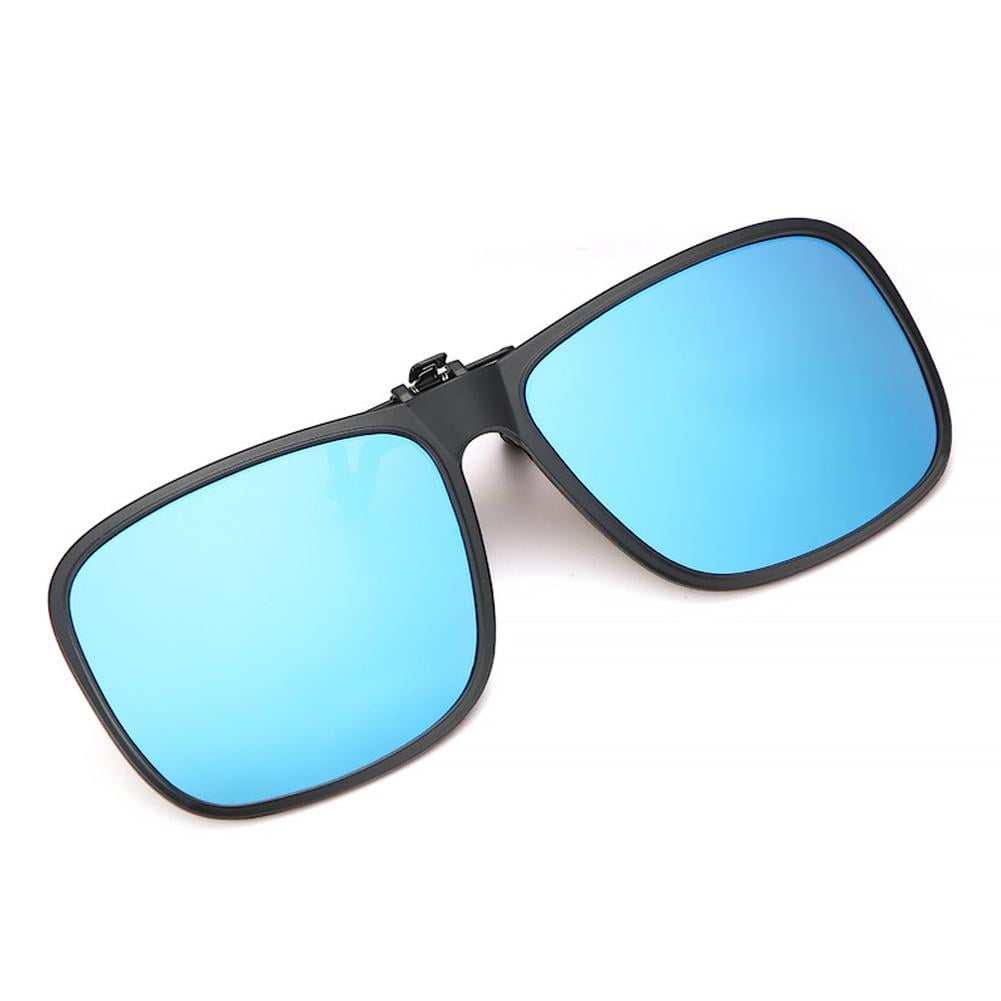 4 Colors Clip On Sunglasse Flip Up Glasses Polarized Photochromic S6k2