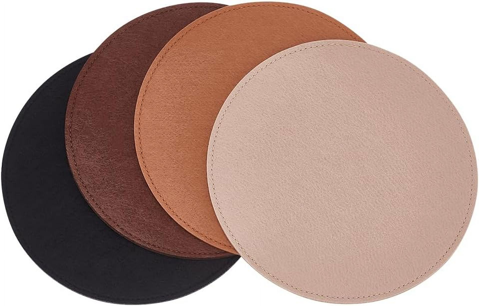 4 Colors Felt Bag Base Shaper 7.9 inch Round Handbag Bottom Insert ...