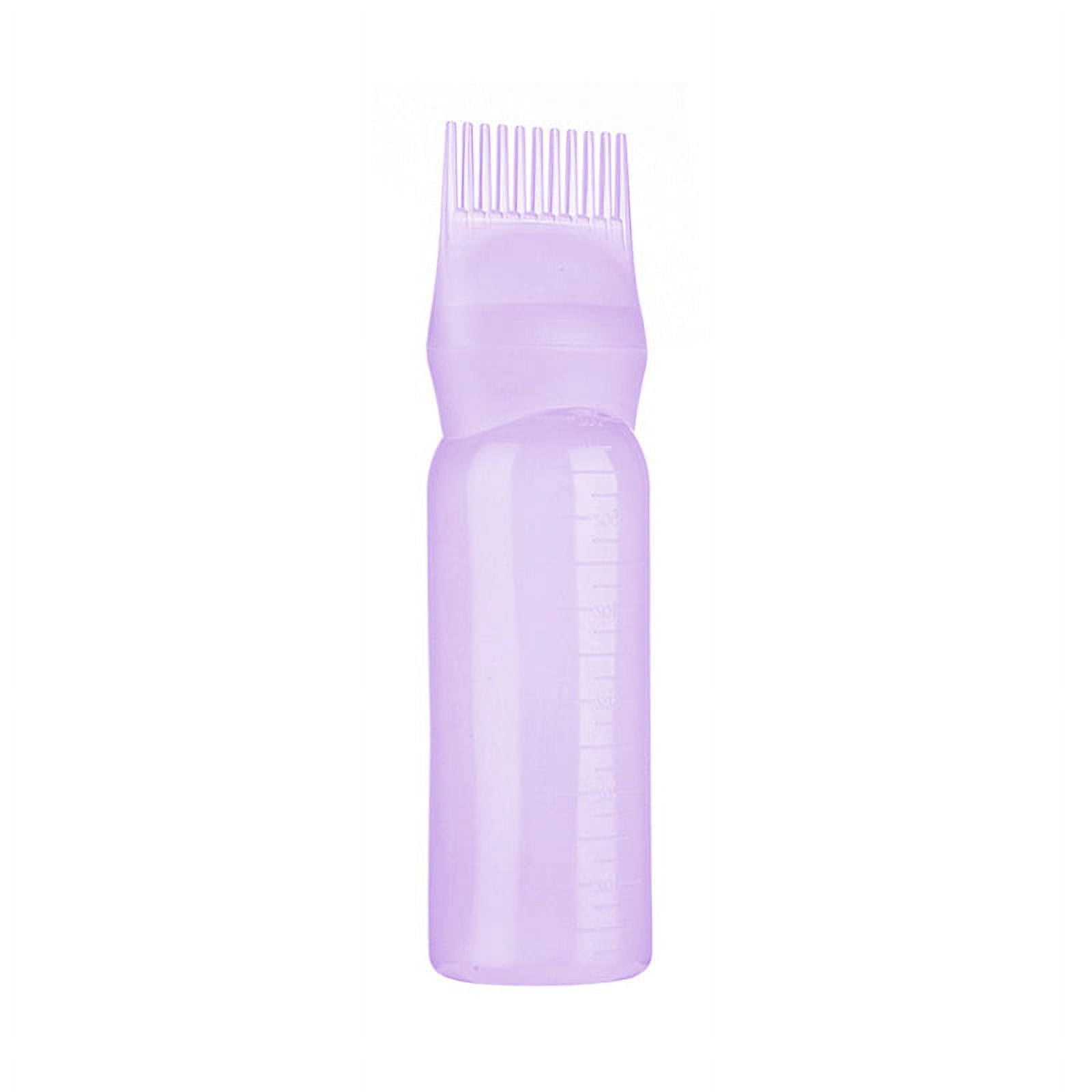 4 Colors Hair Dye Applicator Brush Bottles Dyeing Shampoo Bottle Oil ...