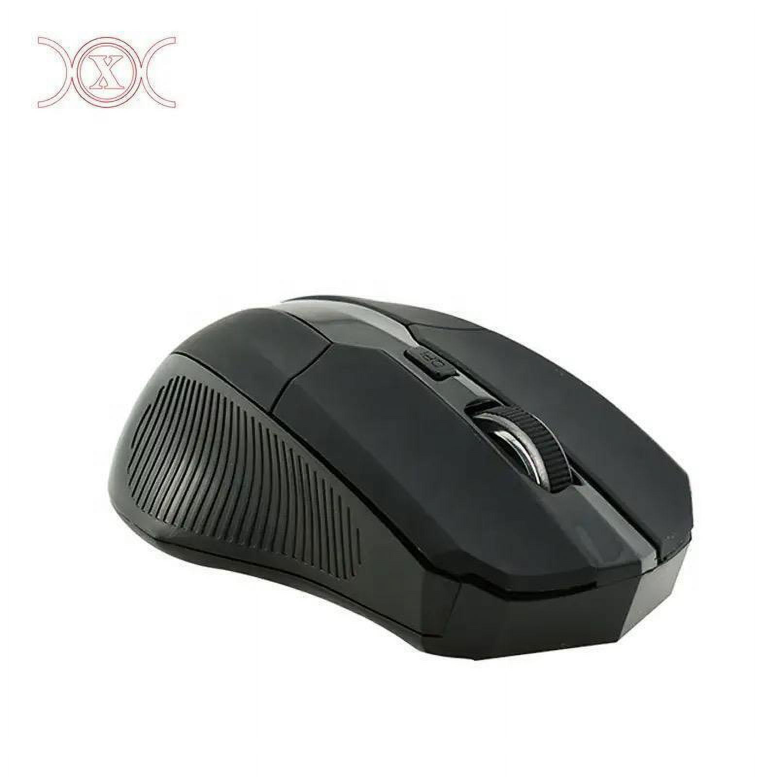 4 Colour WIRELESS CORDLESS 2.4 GHz MOUSE USB DONGLE OPTICAL SCROLL PC ...