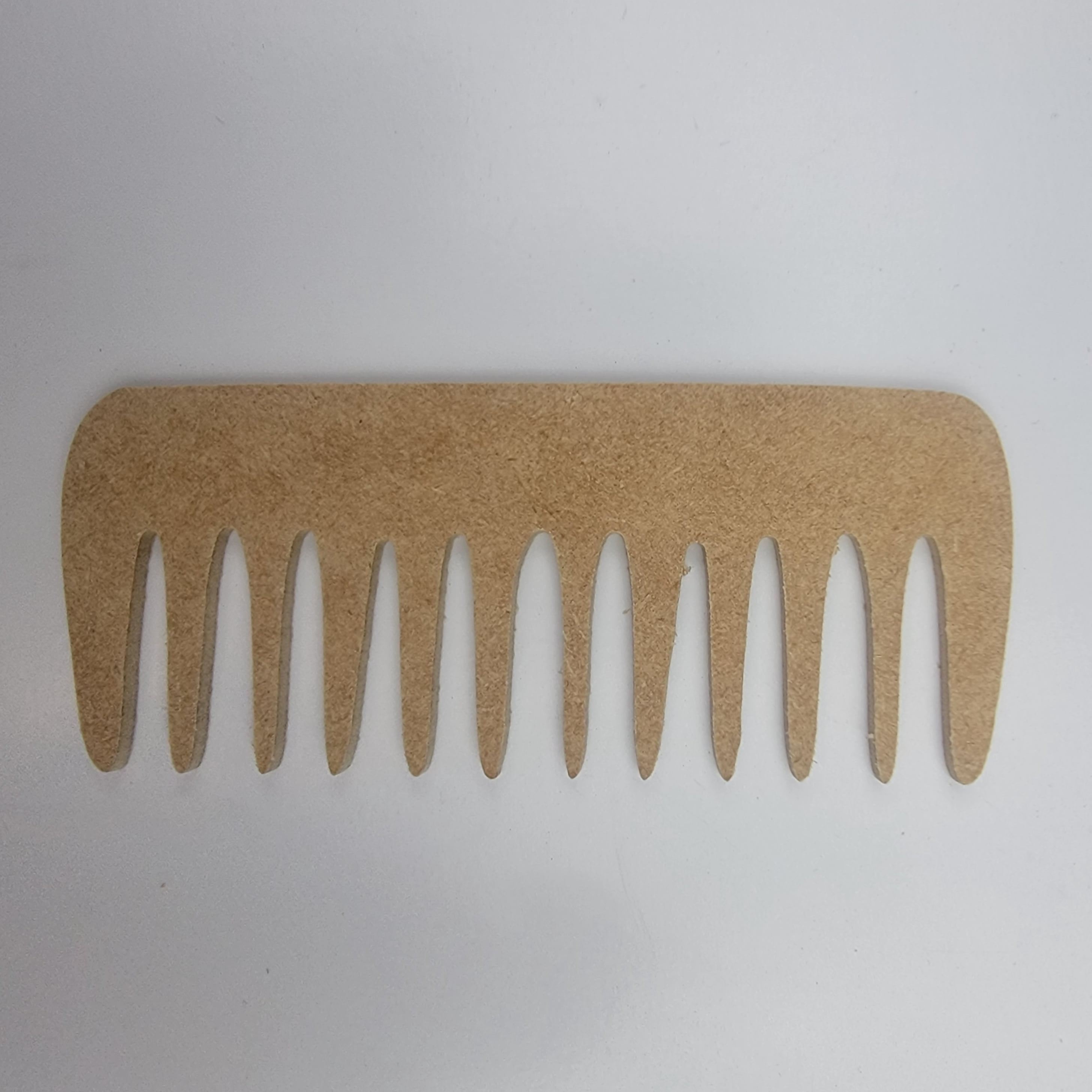 4" Comb, Unfinished MDF Art Shape by Wooden Craft Cutouts, 1-8 ...
