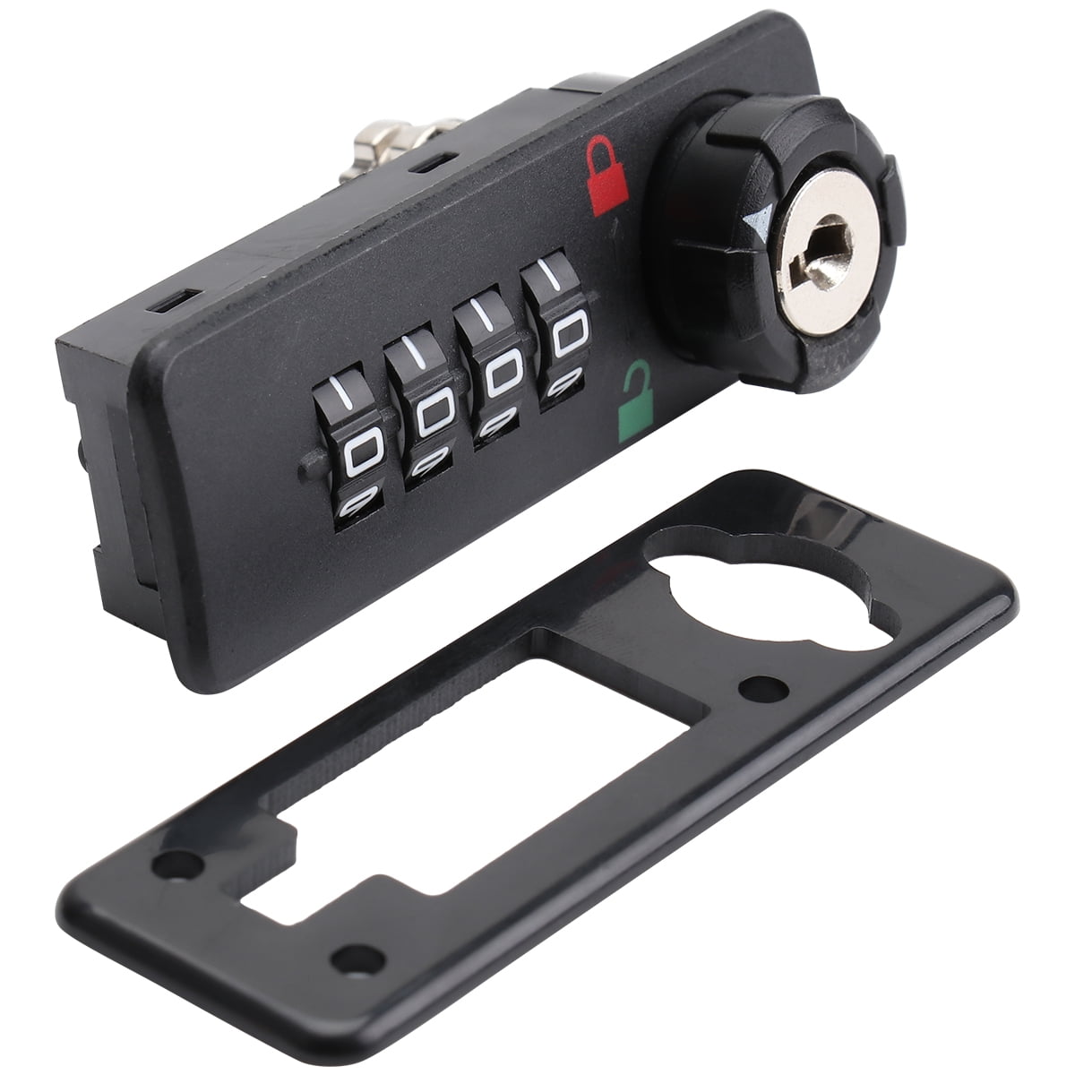 4 Combination Mechanical Lock ABS Password Lock Mailbox Cabinet Lock ...