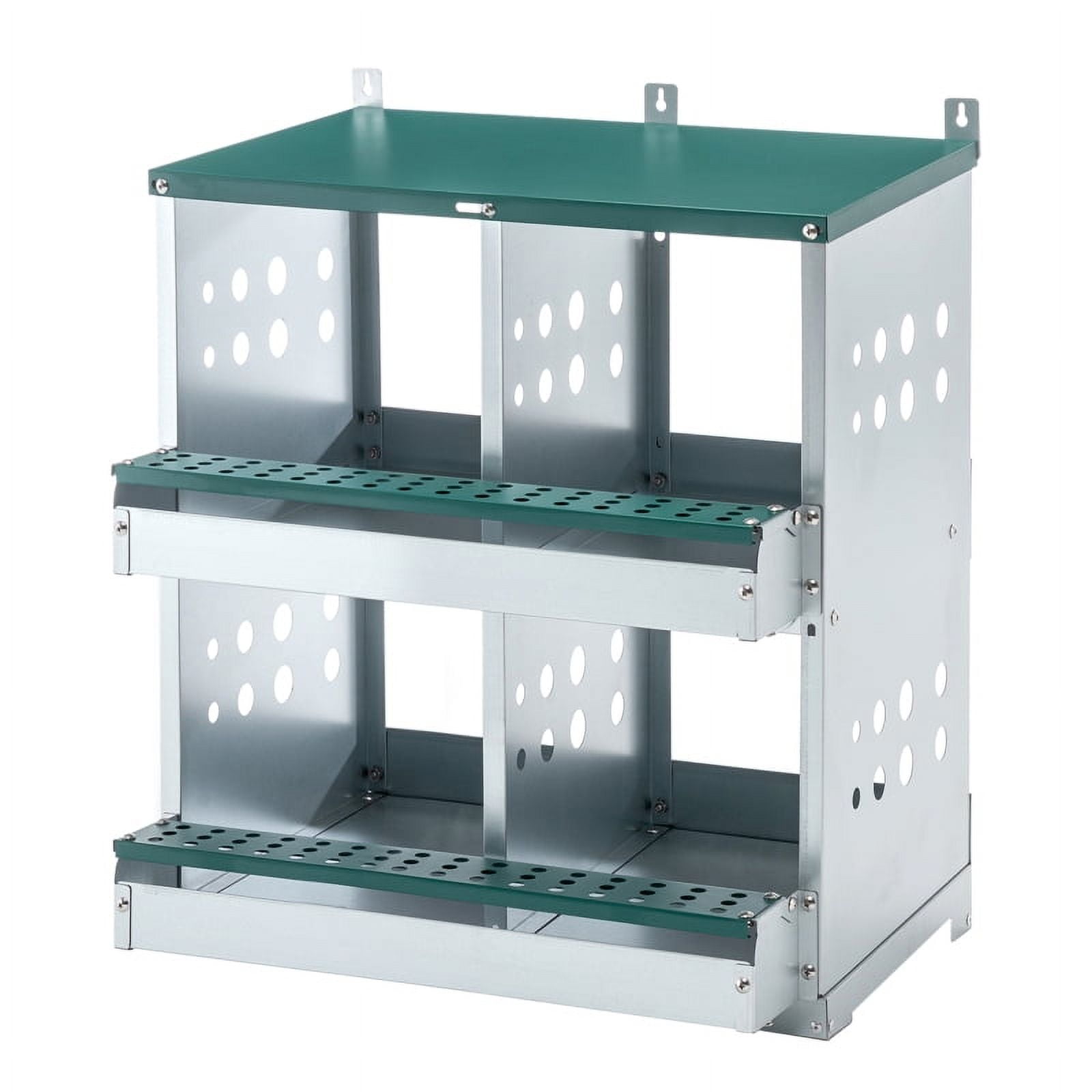 4 Compartment Chicken Nesting Boxes Metal Nesting Boxes Wall Mount ...