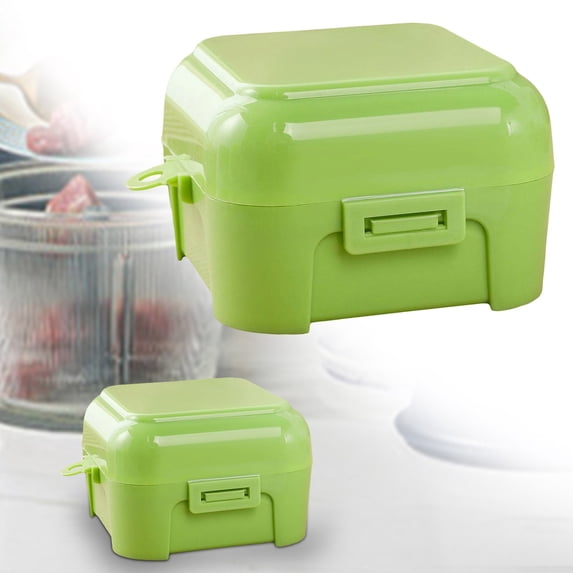 4 Compartment Egg Storage Container With Protective Lid Compact Plastic ...