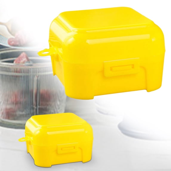 4 Compartment Egg Storage Container With Protective Lid Compact Plastic ...