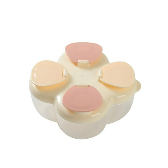 4-Compartment Formula Dispenser – No-Spill Portable Milk Powder ...