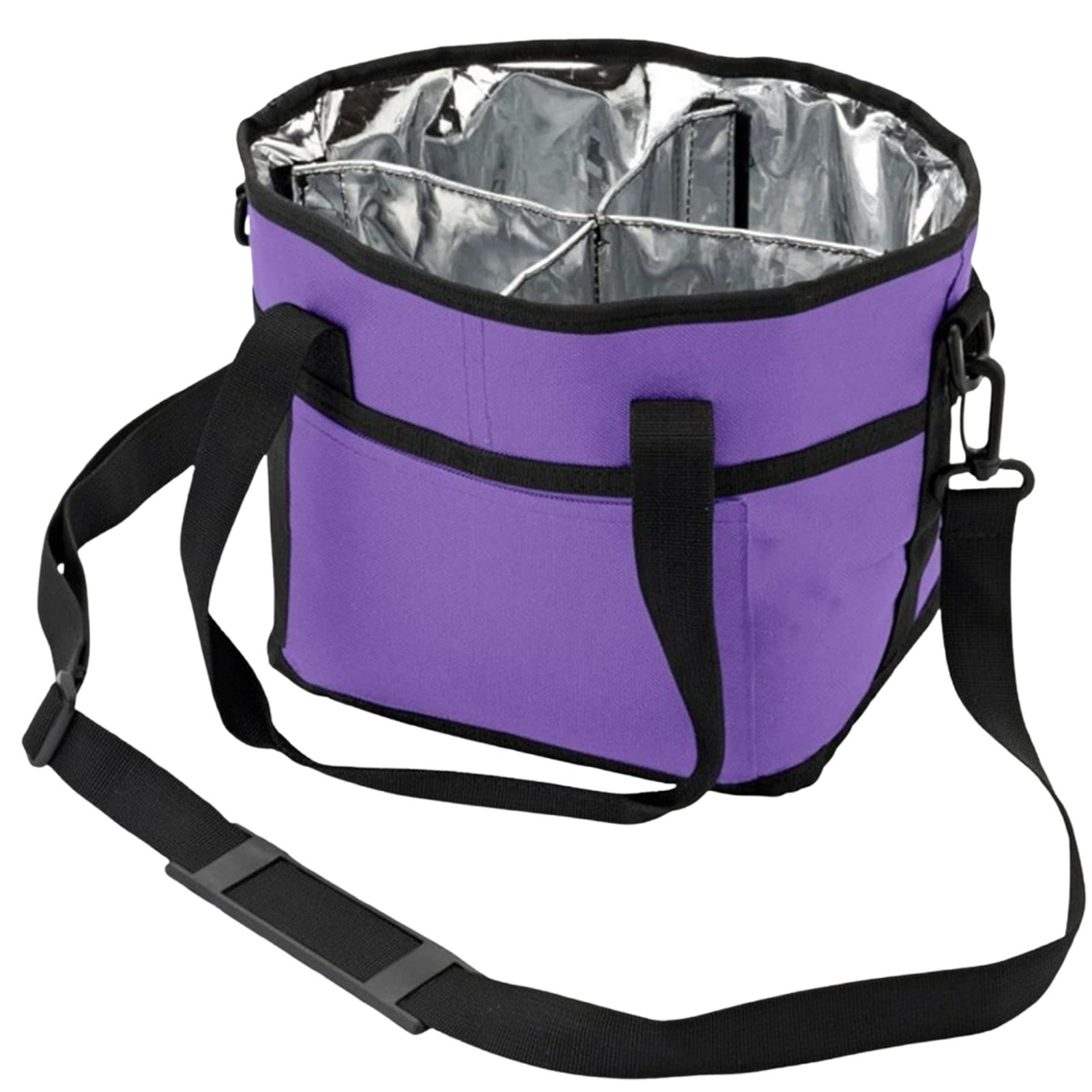 4 Compartment Insulated Drink Carrier Bag, Family Size Tumbler Holder ...
