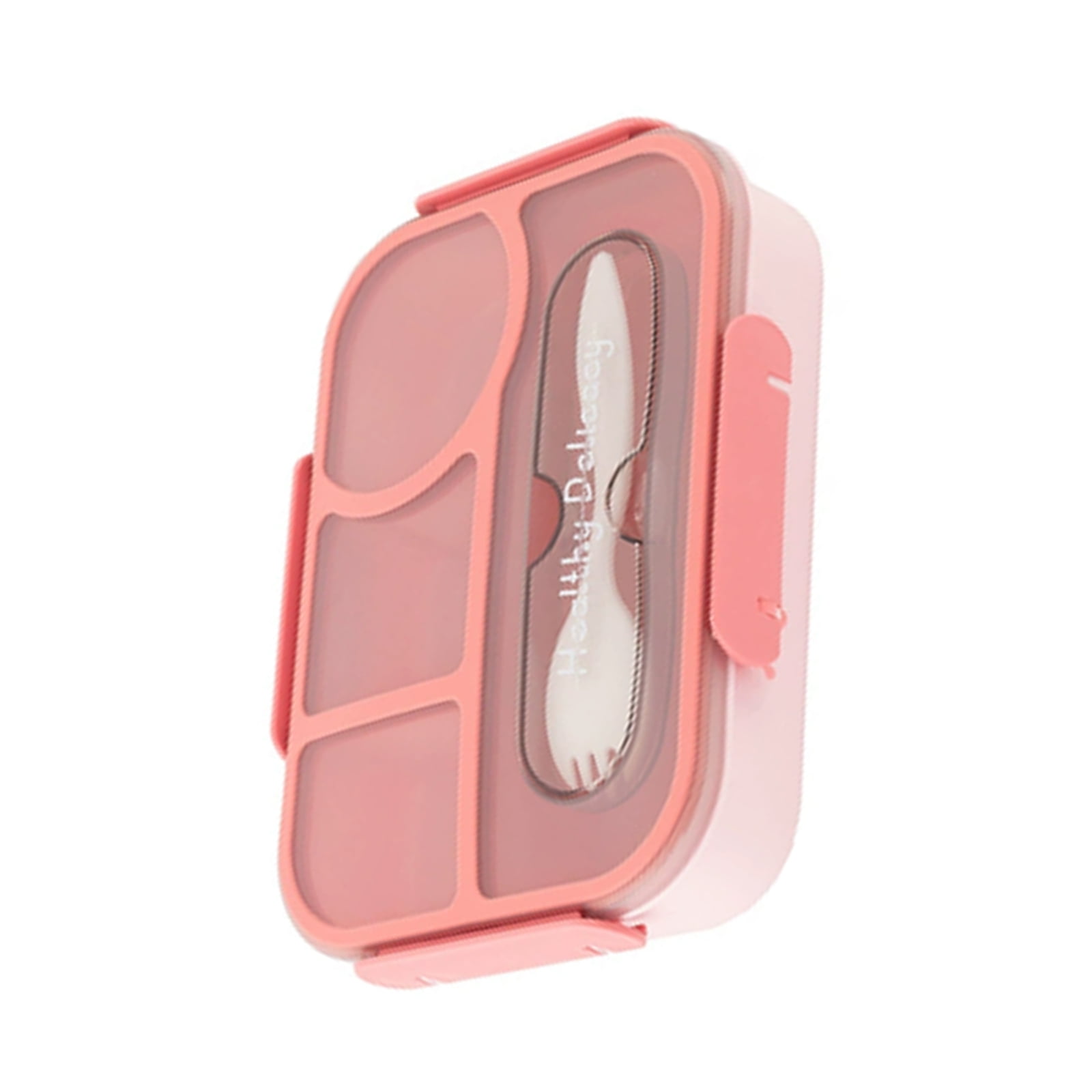 4 Compartment Insulated Lunch Box 1100ML Large Capacity Microwave Safe ...