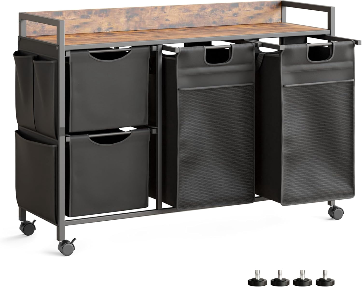 4 Compartment Laundry Hamper