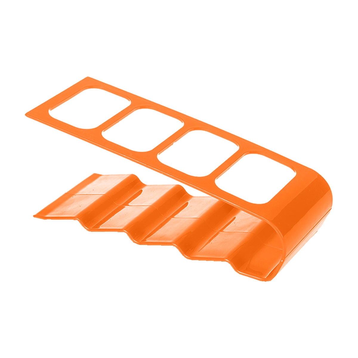 4 Compartments Simple And Clear Tv Remote Control Holder Organizer For ...