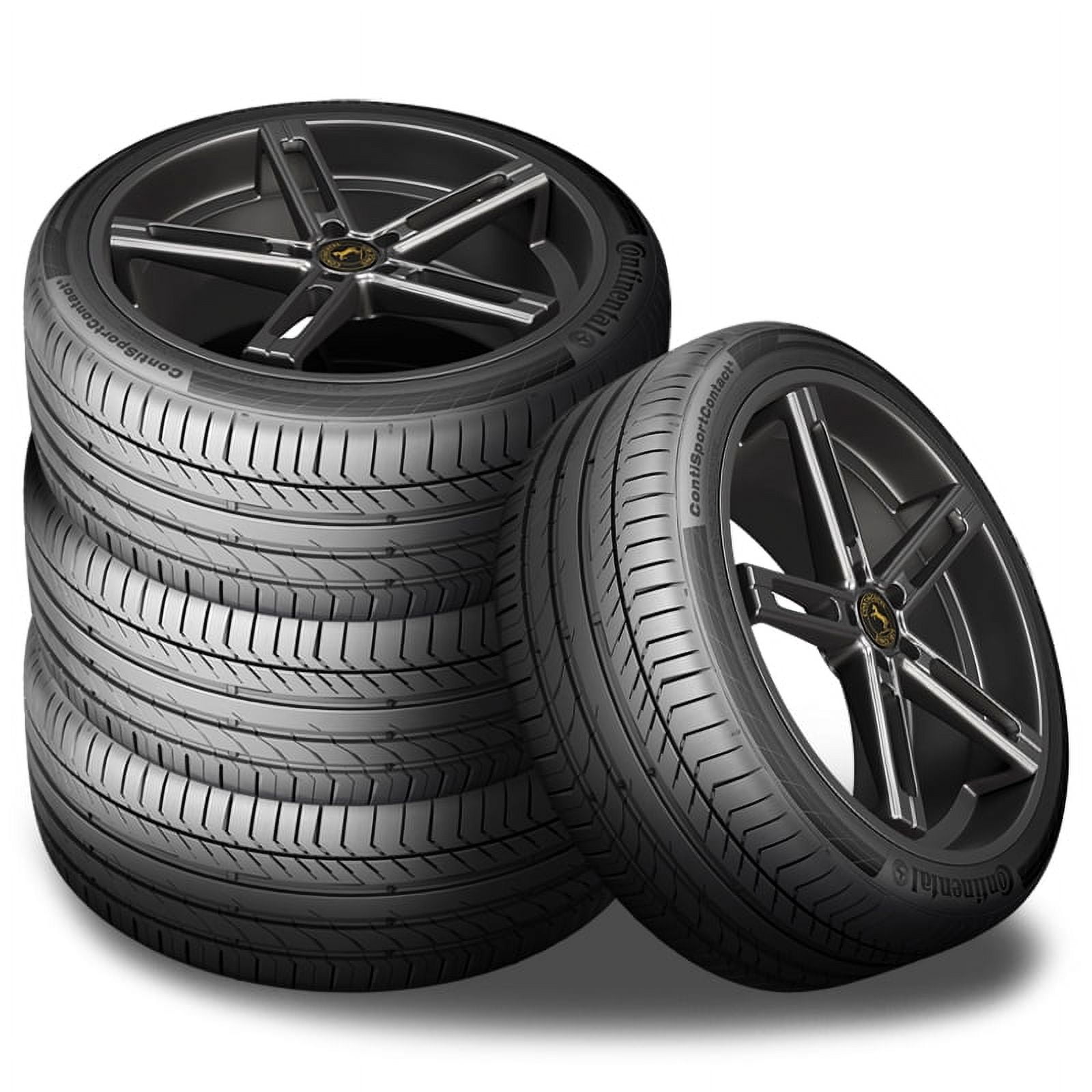 4 Continental ContiSportContact 5 245/35R18 88Y Ultra High Performance ...