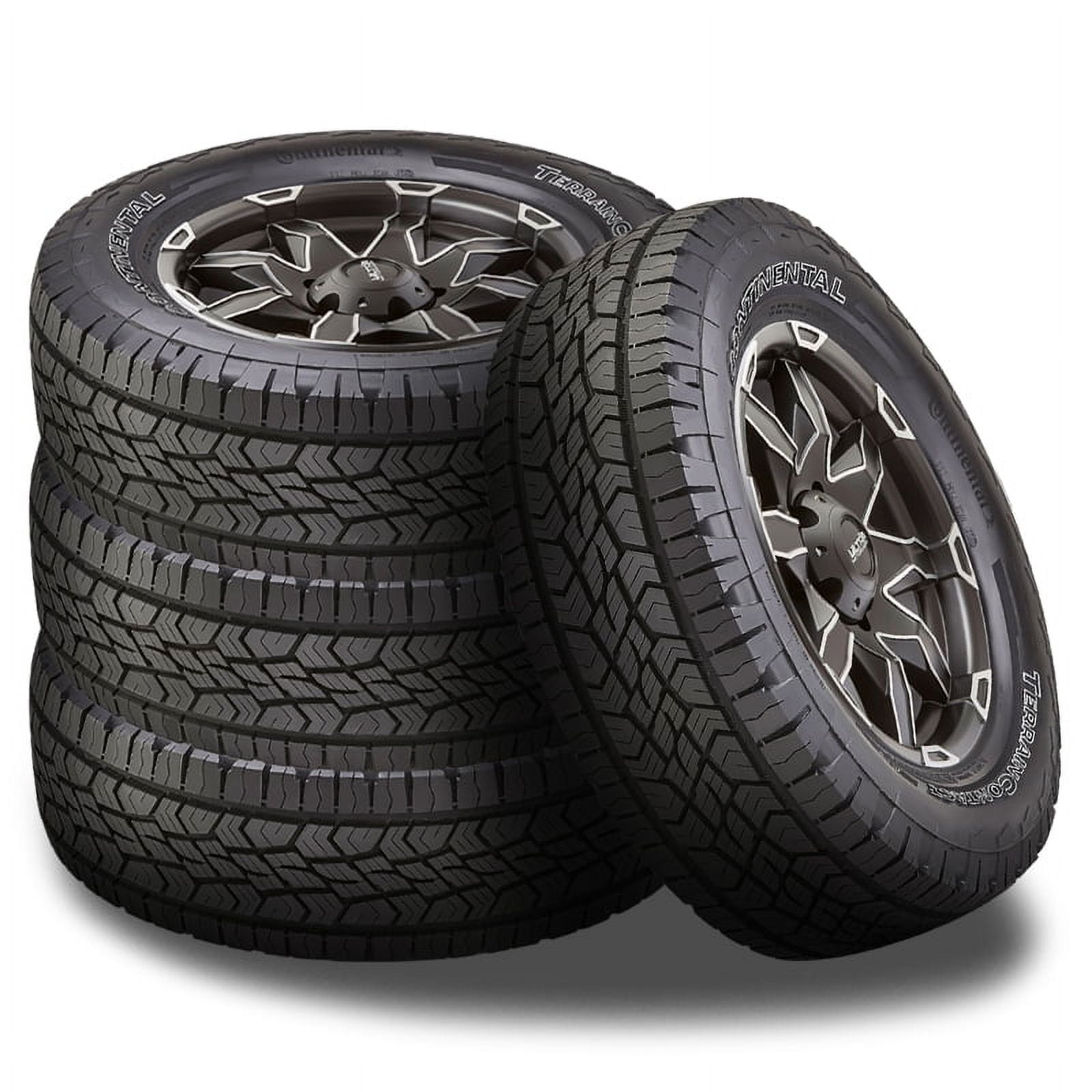 4 Continental TerrainContact A/T OWL 265/70R18 116S All Terrain 60K ...