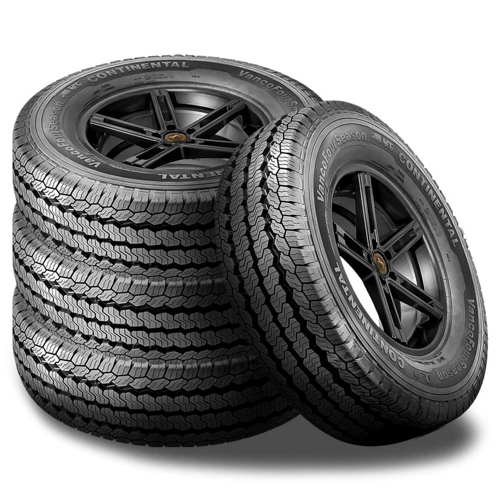 4 Continental VancoFourSeason 245/75R16 120/116N Cargo Van Fleet Tire ...
