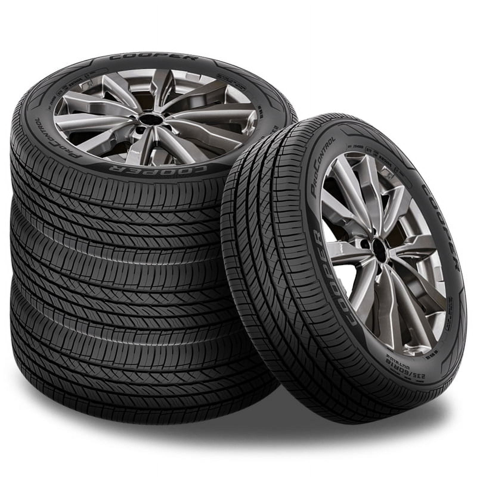 4 Cooper Procontrol 235 55r17 99w All Season Tires 60k Mileage Warranty