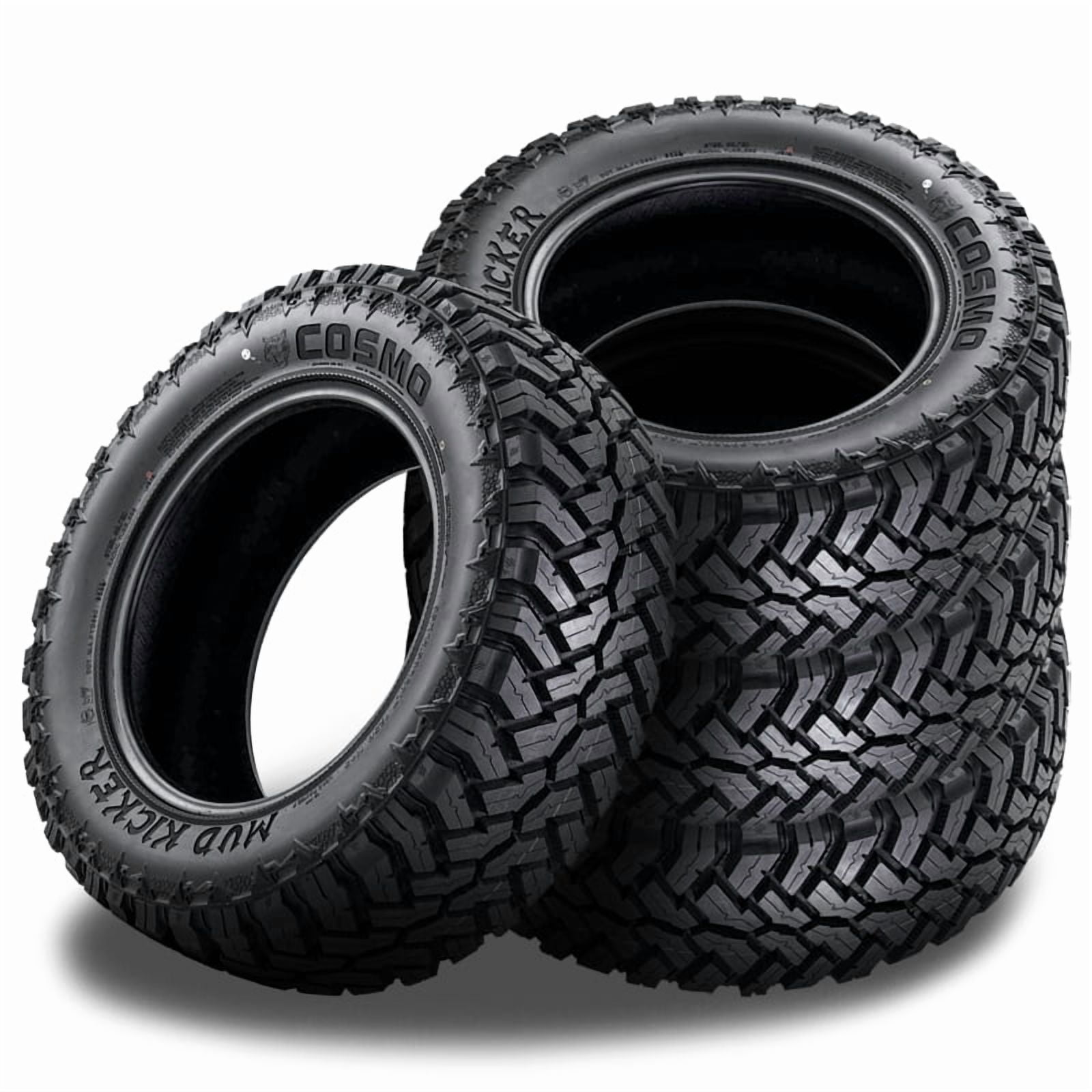 4 Cosmo Mud Kicker 255/75R17 111/108S Off-Road Truck SUV Tires 6 PLY ...