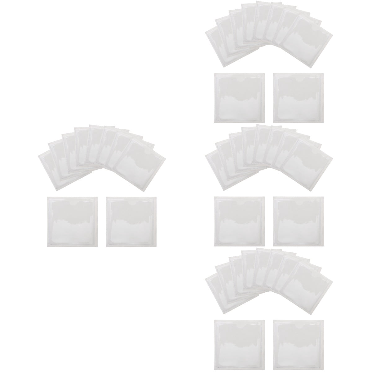 COOPHYA Index Card Pockets 40Pack For Office Organizing General Users ...