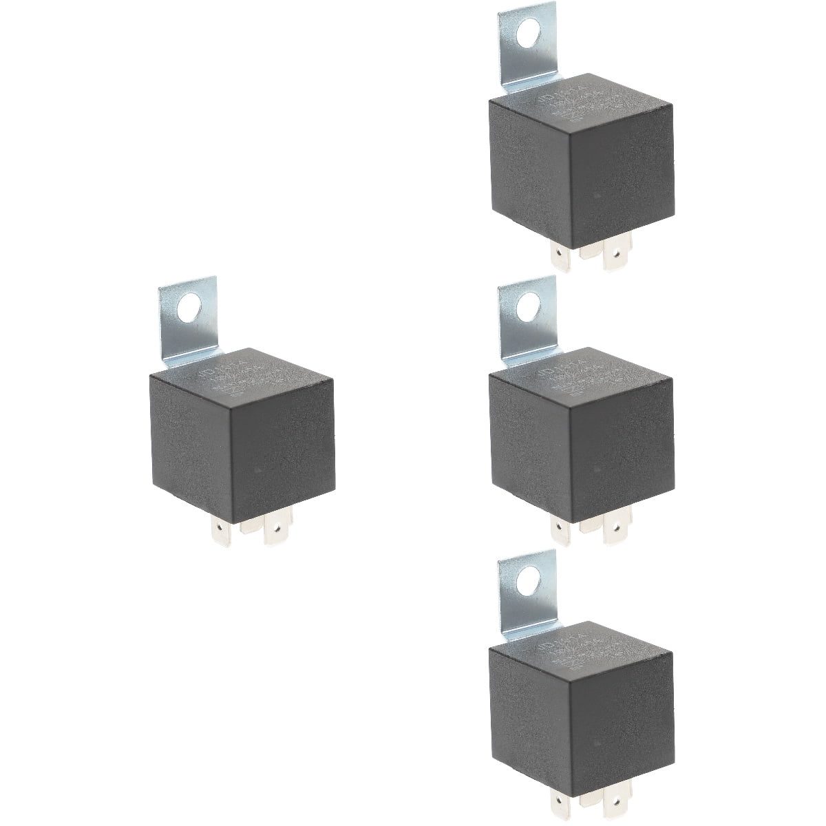 4-Pack Automotive Electromagnetic Coil Relays for Cars and Vehicles ...