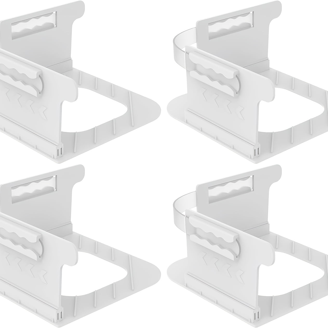 4-Count Bed Sheet Holder Straps with Lock Strips - Keep Sheets Tight ...