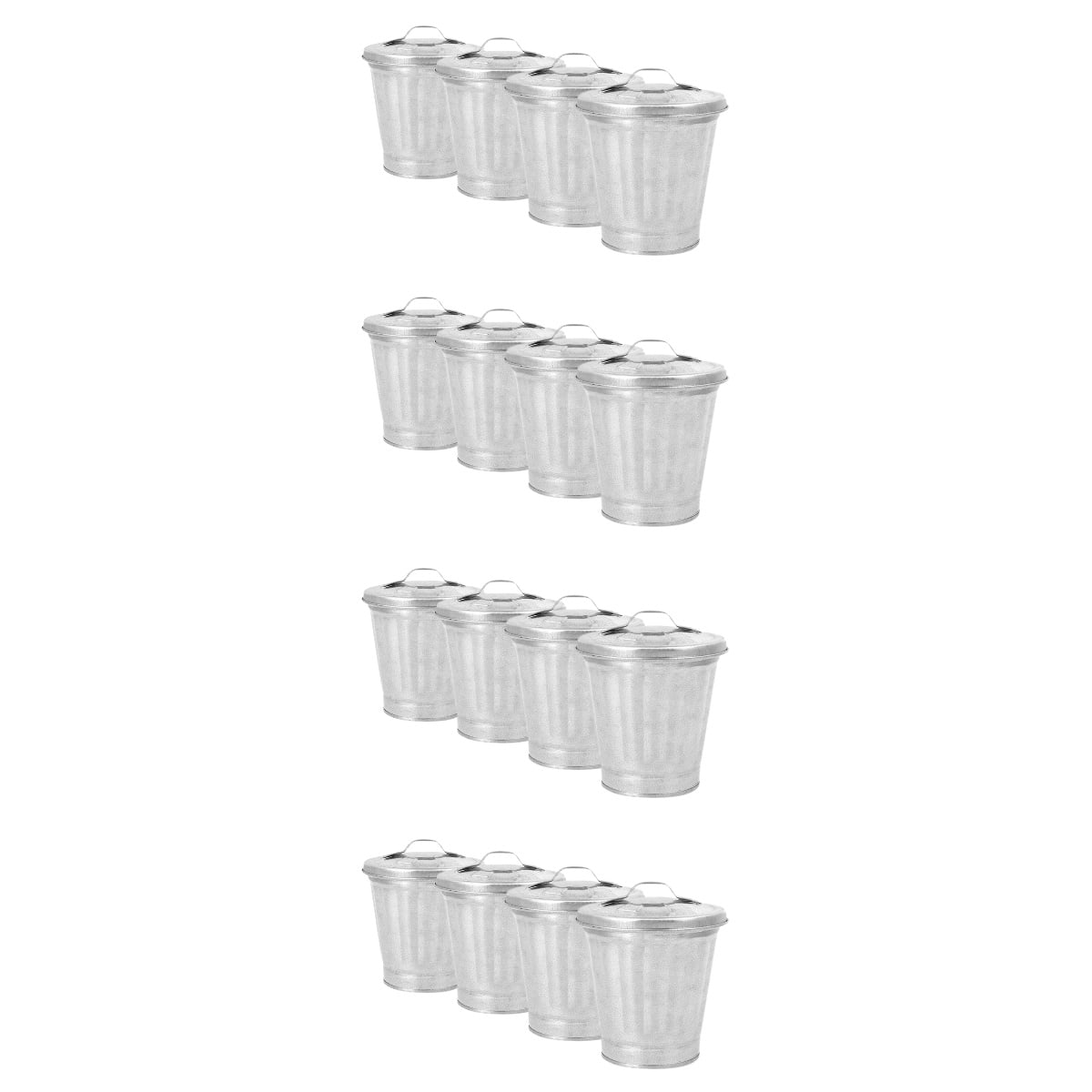 4 Count Bins for Kitchen Space-saving Trash Can Study Office - Walmart.com