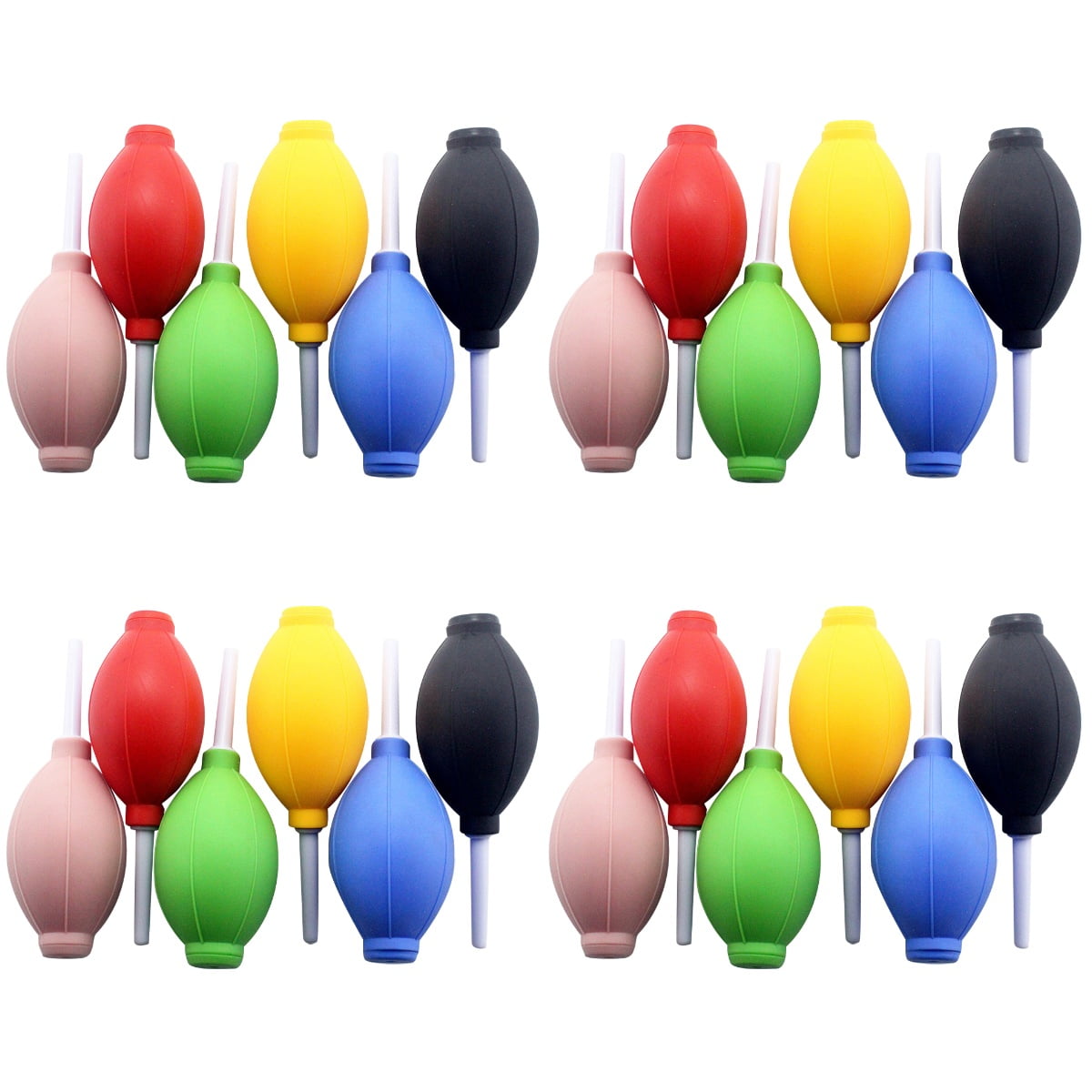 4 Count Can Air Electric Duster Cleaning Ball Blower Practical Squeeze ...