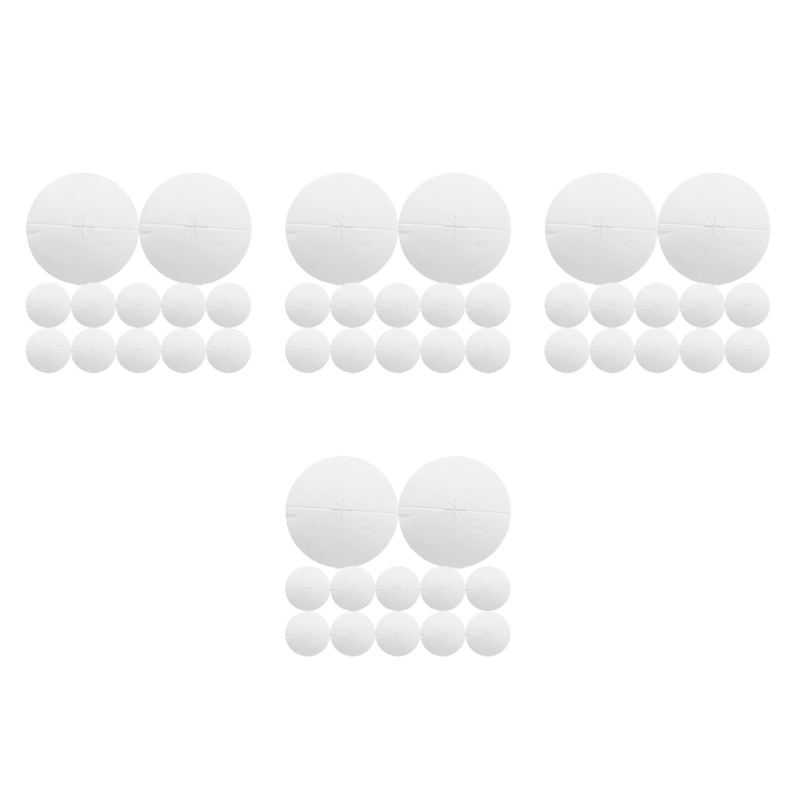 4 Count Candle Wax Drip Catcher Paper Protectors Tapered Candles Tray ...