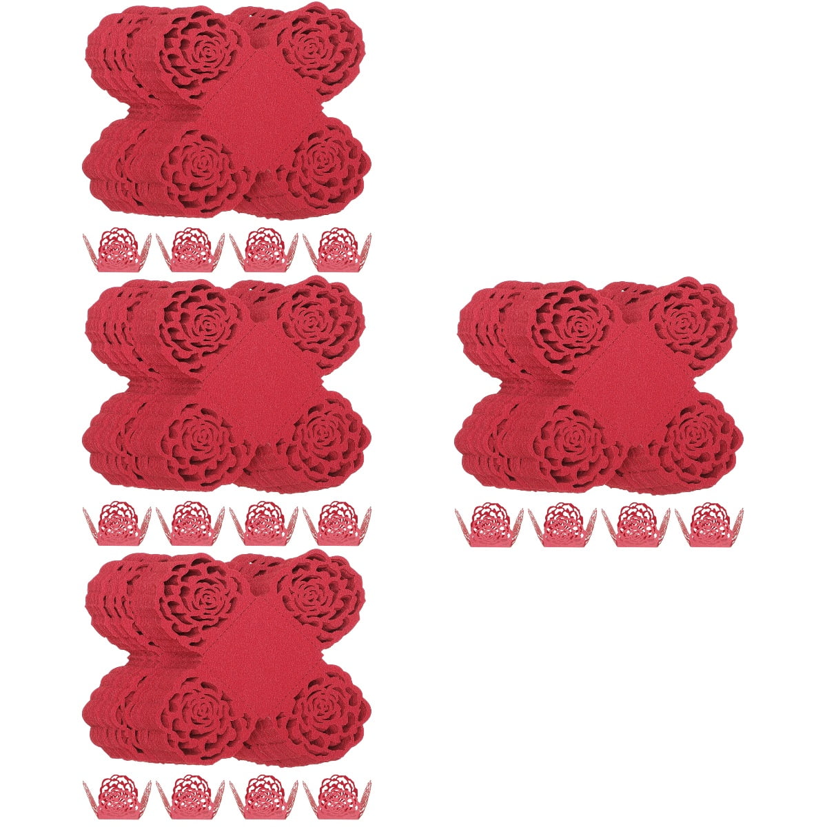 4 Count Candy Containers Lollipop Wrappers Chocolate Paper Cups ...