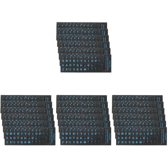 4 Count Computer Keyboard Stickers Language Practical - Walmart.com