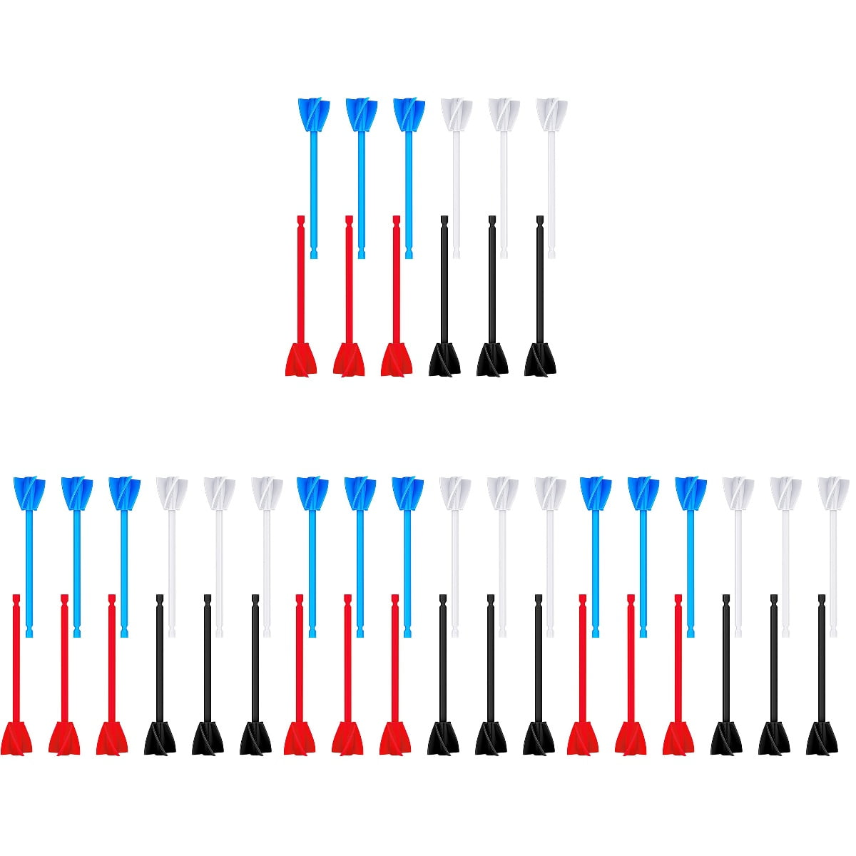 4 Count Concrete Mix Drill Paddle Propeller Mixer Bit Durable Premium ...