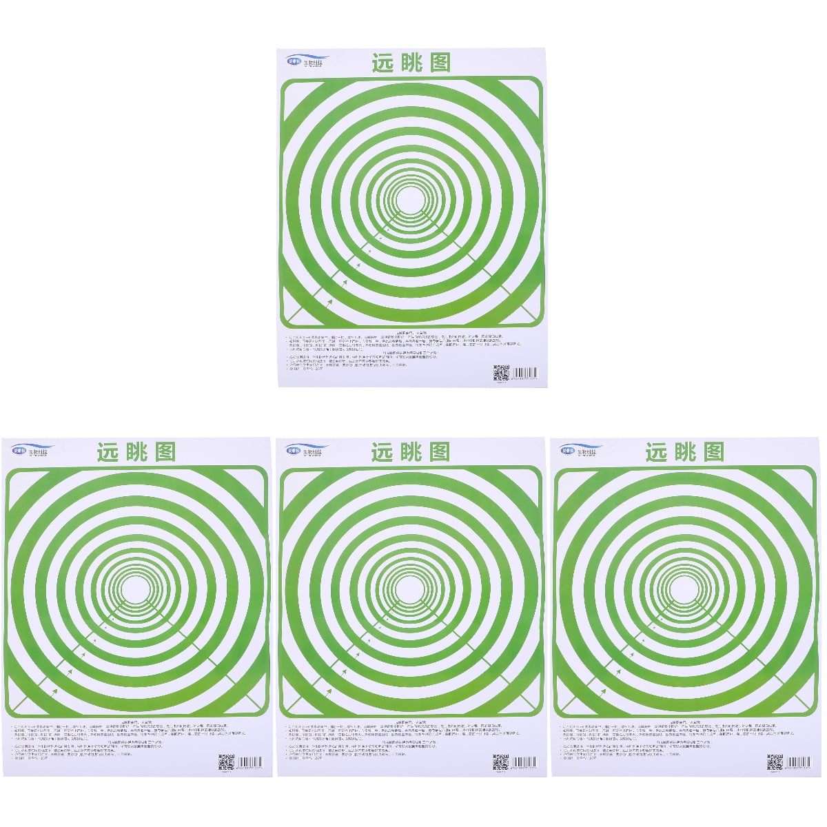 4 Count Correction Chart Farsightedness Eye Astigmatism Child - Walmart.com