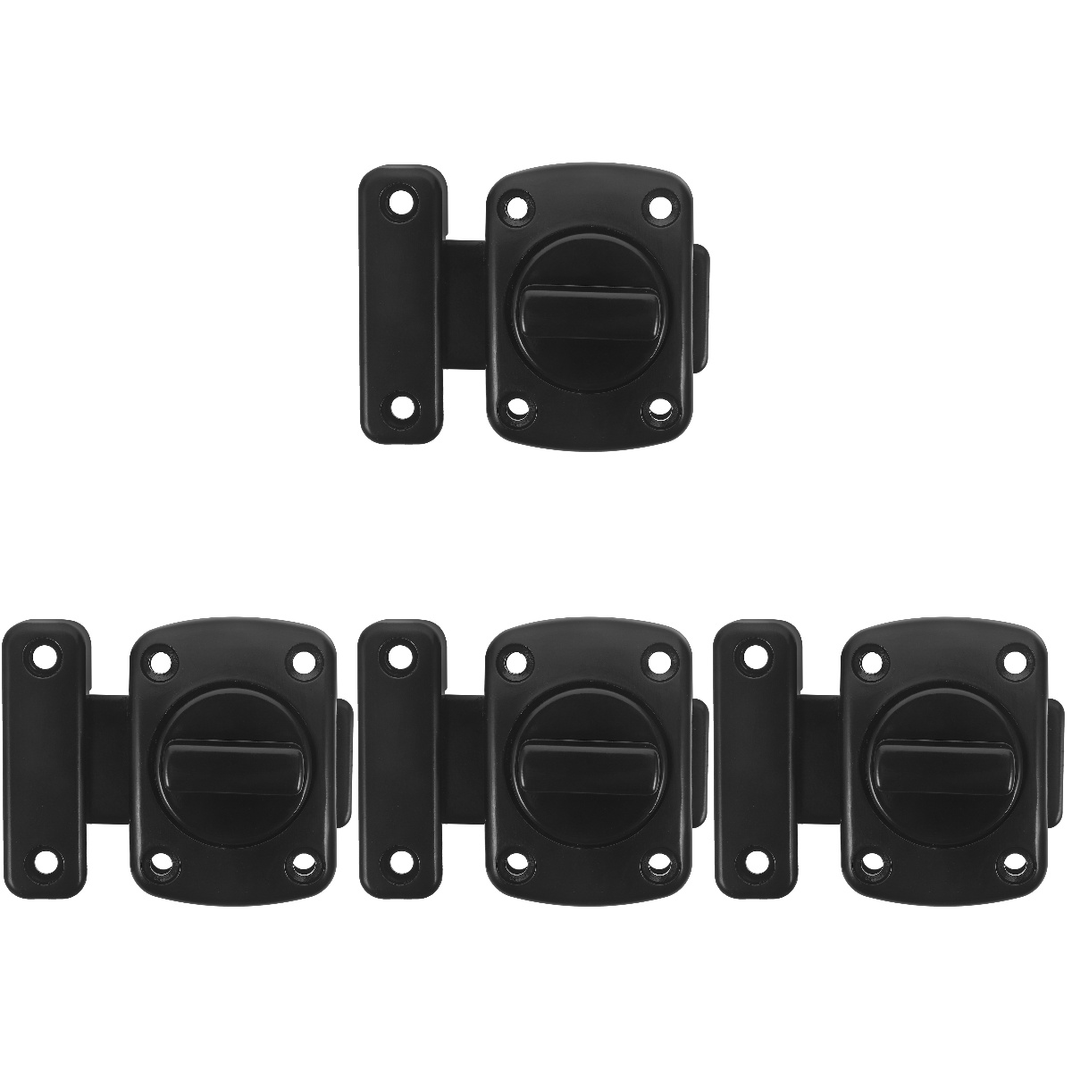 4 Count Door Lock Latch Bolt Zinc Alloy Slide Fashion Design Sliding ...