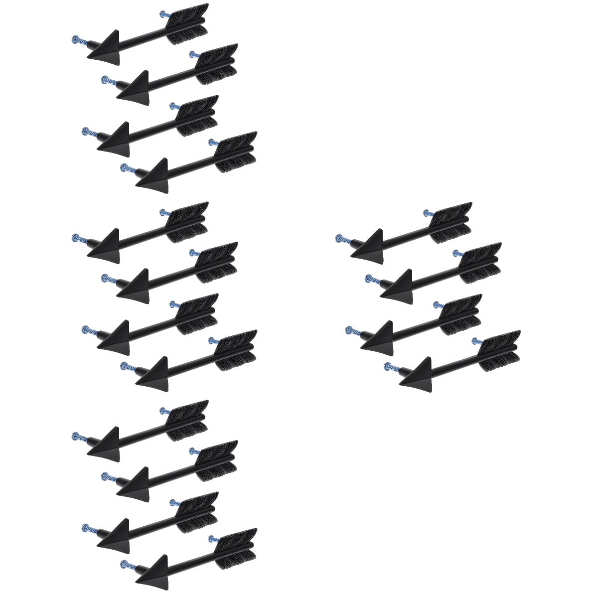 4 Count Handles Black Cabinet Arrow Drawer Stylish - Walmart.com