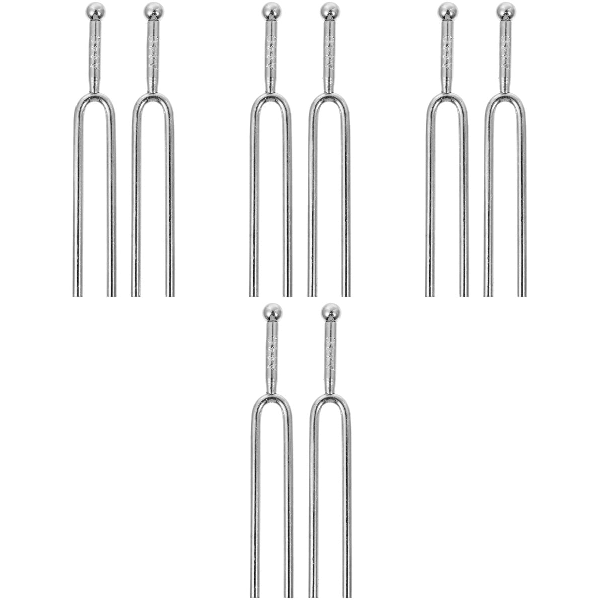 4 Count Harp Guitar Tuner Tuning Fork High-quality - Walmart.com