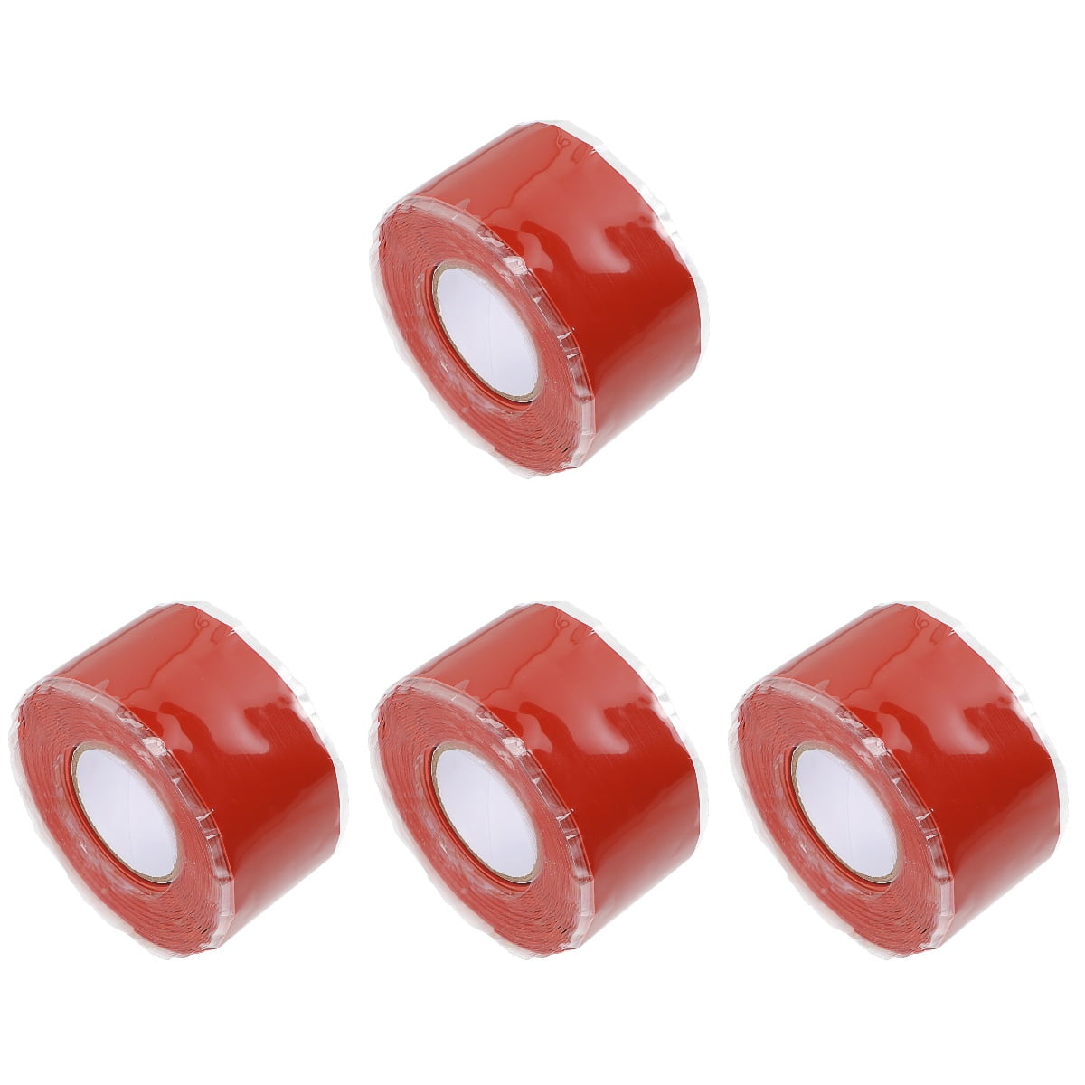 4 Count Leak Stop Tape Waterproof Duct Pinstripe Liquid Gaffers Red ...