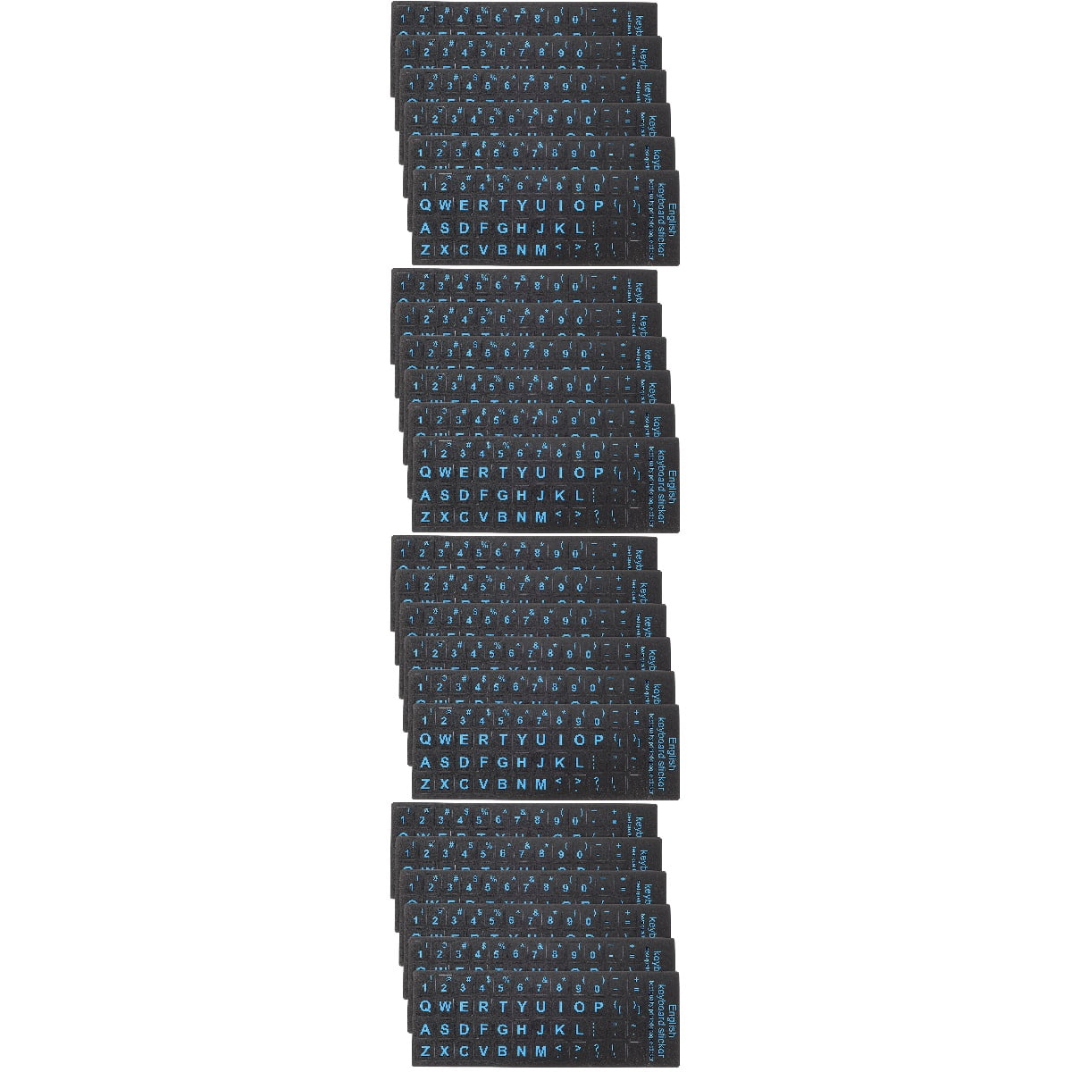 4 Count Letter Stickers Keycaps Laptop Replacement Keys Keyboard Labels ...