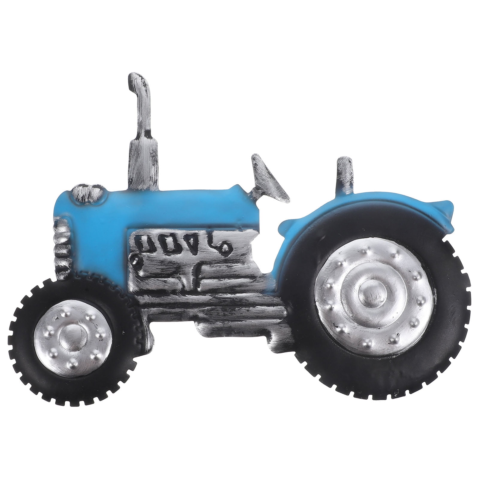 4 Count Mats Wrought Iron Tractor Wall Decor 27x20cm Sky-blue - Walmart.com