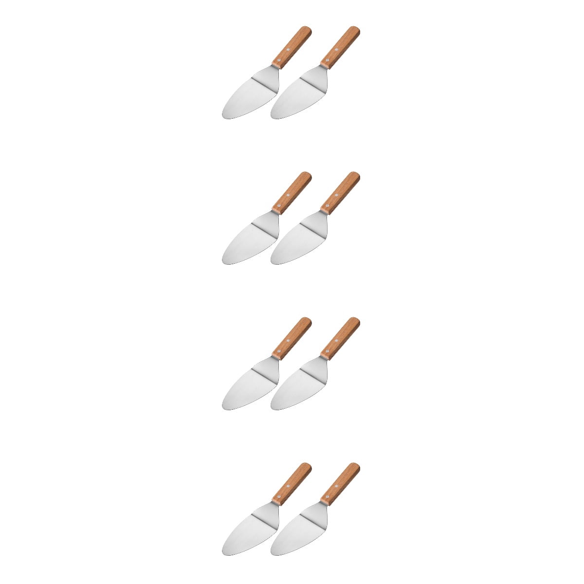4 Count Pizza Food Cheese Wire Wooden Handle Shovel Pizzeria Multi ...