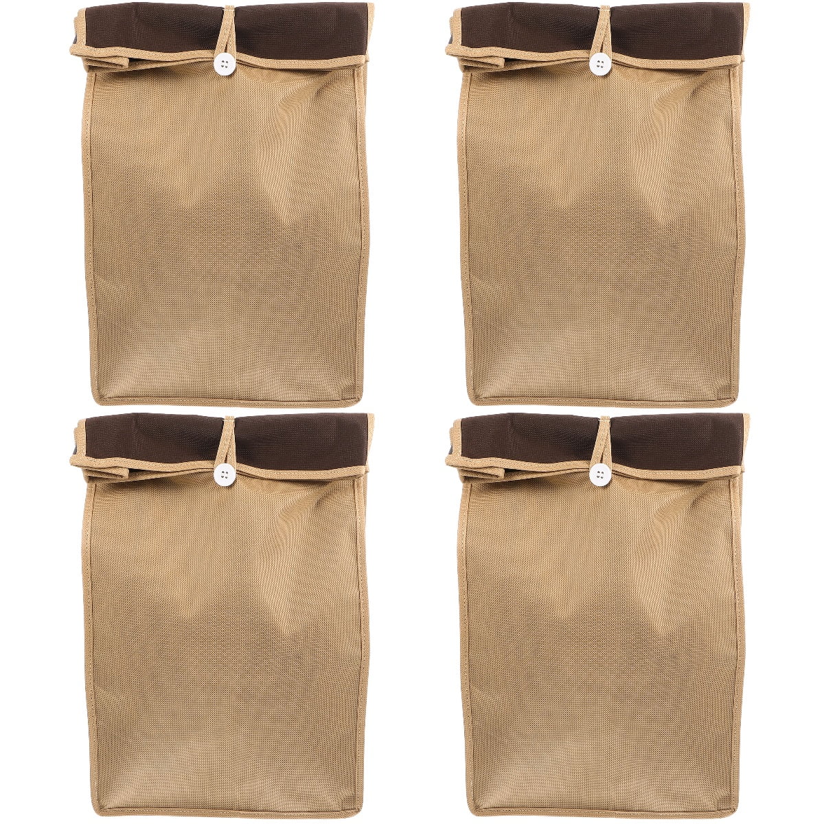 4 Count Potato Storage Bag Bags Reusable Washable Linen Vegetable ...