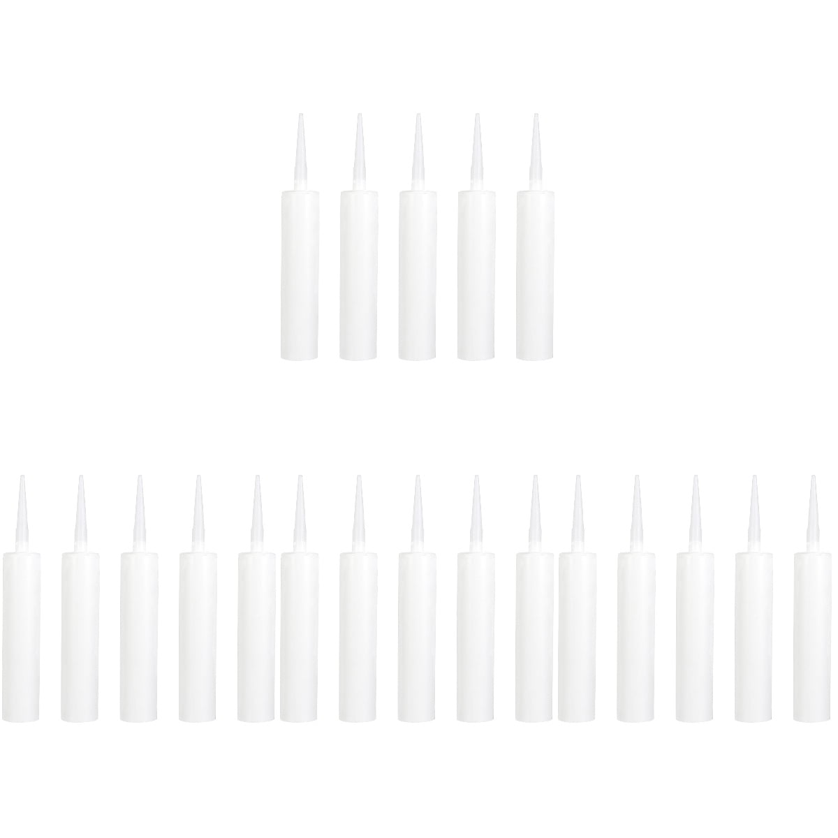 4 Count Refillable Sealant Caulking Tube Home Supplies Empty Tubes ...