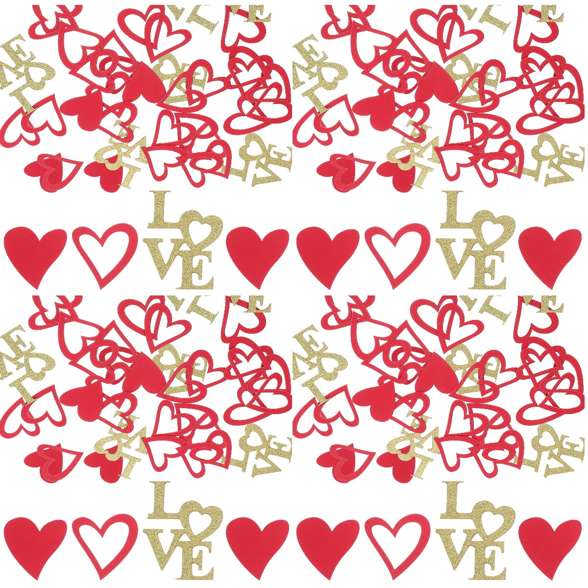 4 Count Reveal Daisy Table Scatter Confetti Valentine's Day - Walmart.com